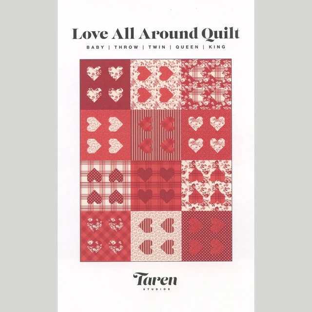 Love All Around Quilt Pattern - Stitch by Stitch