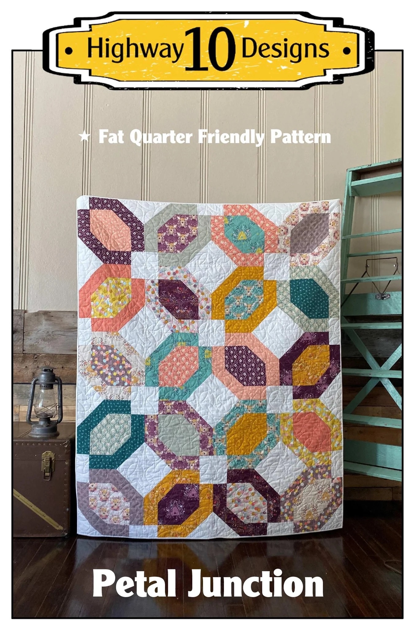 Petal Junction Quilt Pattern - Stitch by Stitch