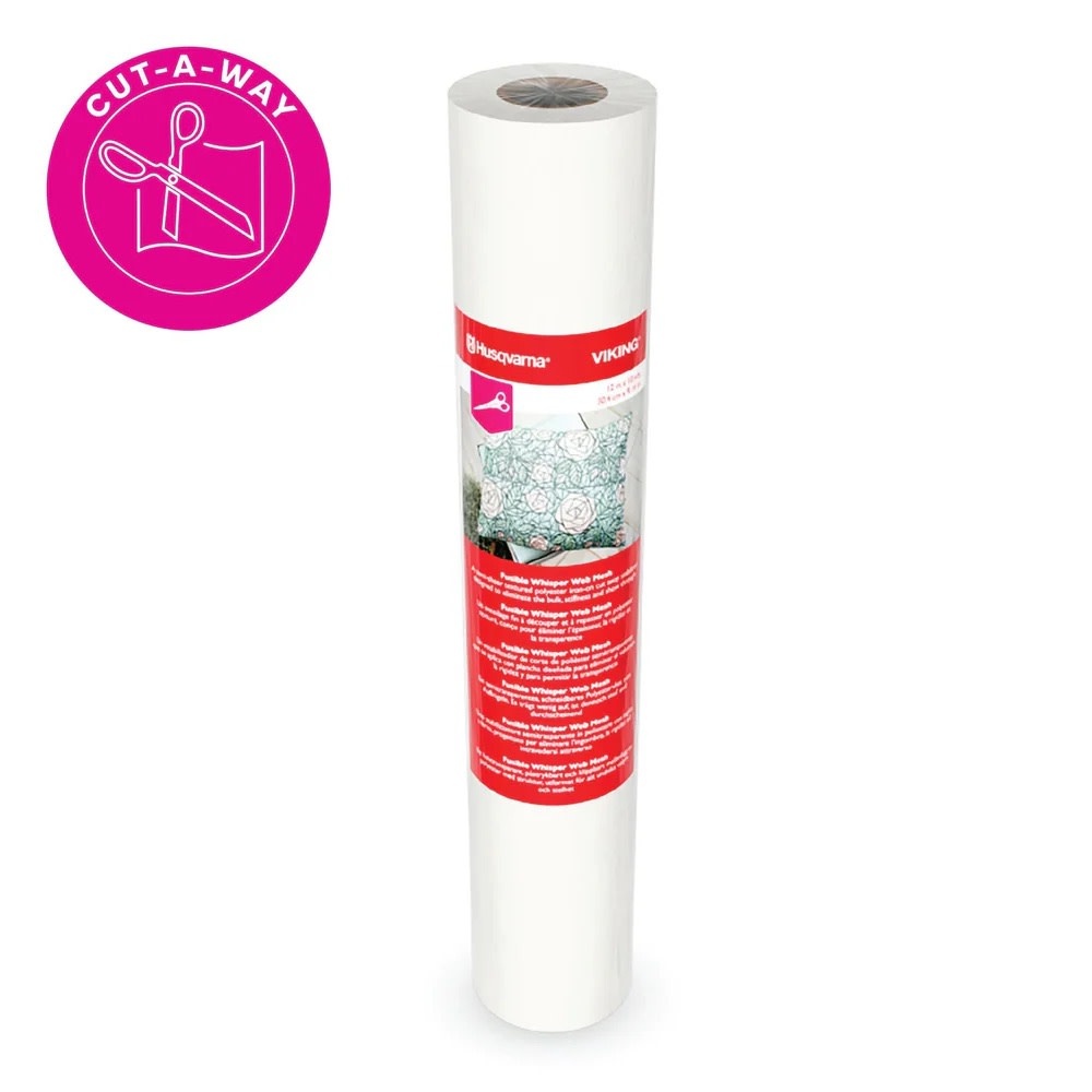 Fusible Whisper Web Mesh Stabilizer 12 in x 10 y - Stitch by Stitch