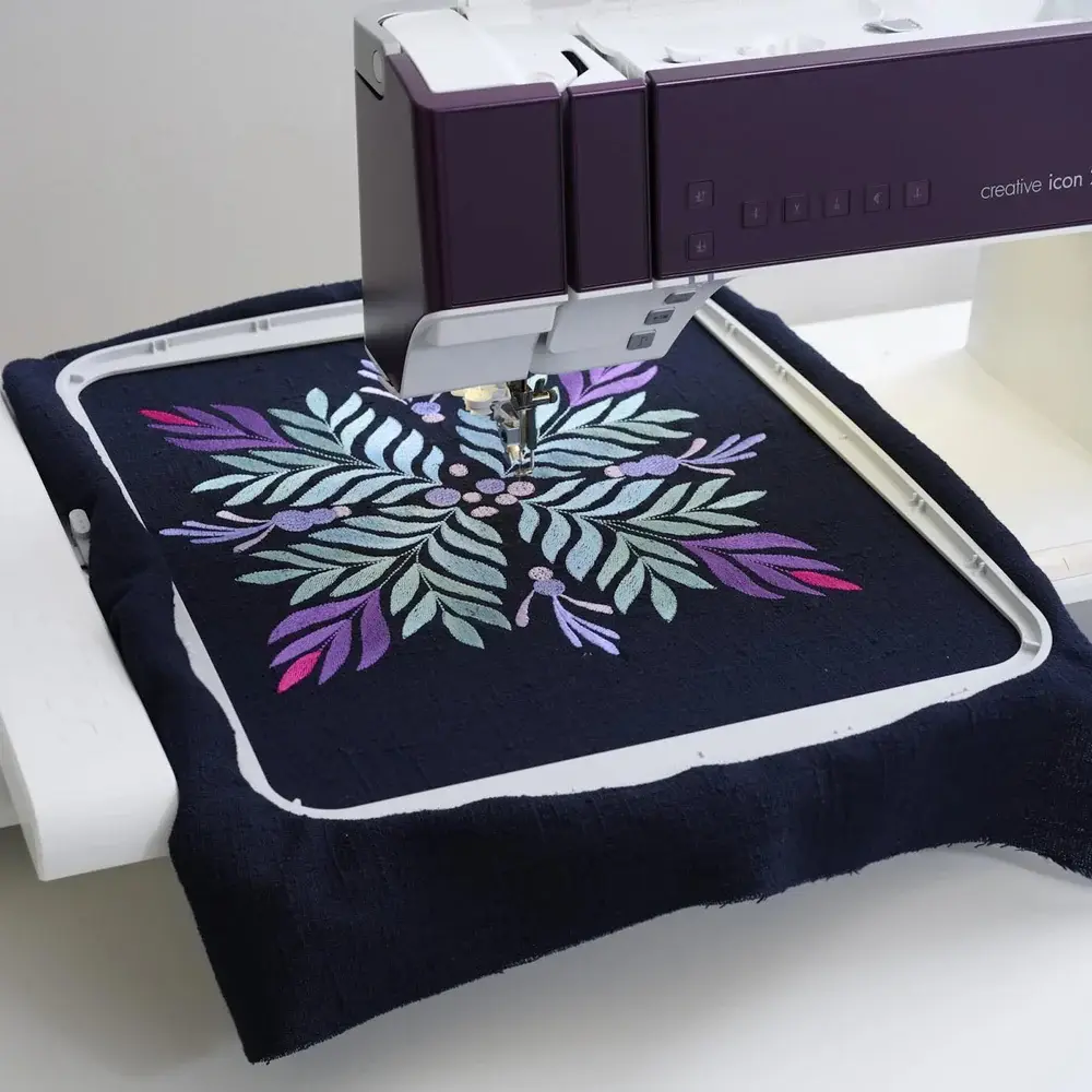Pfaff Creative Dream Hoop 360 x 350 - Stitch by Stitch