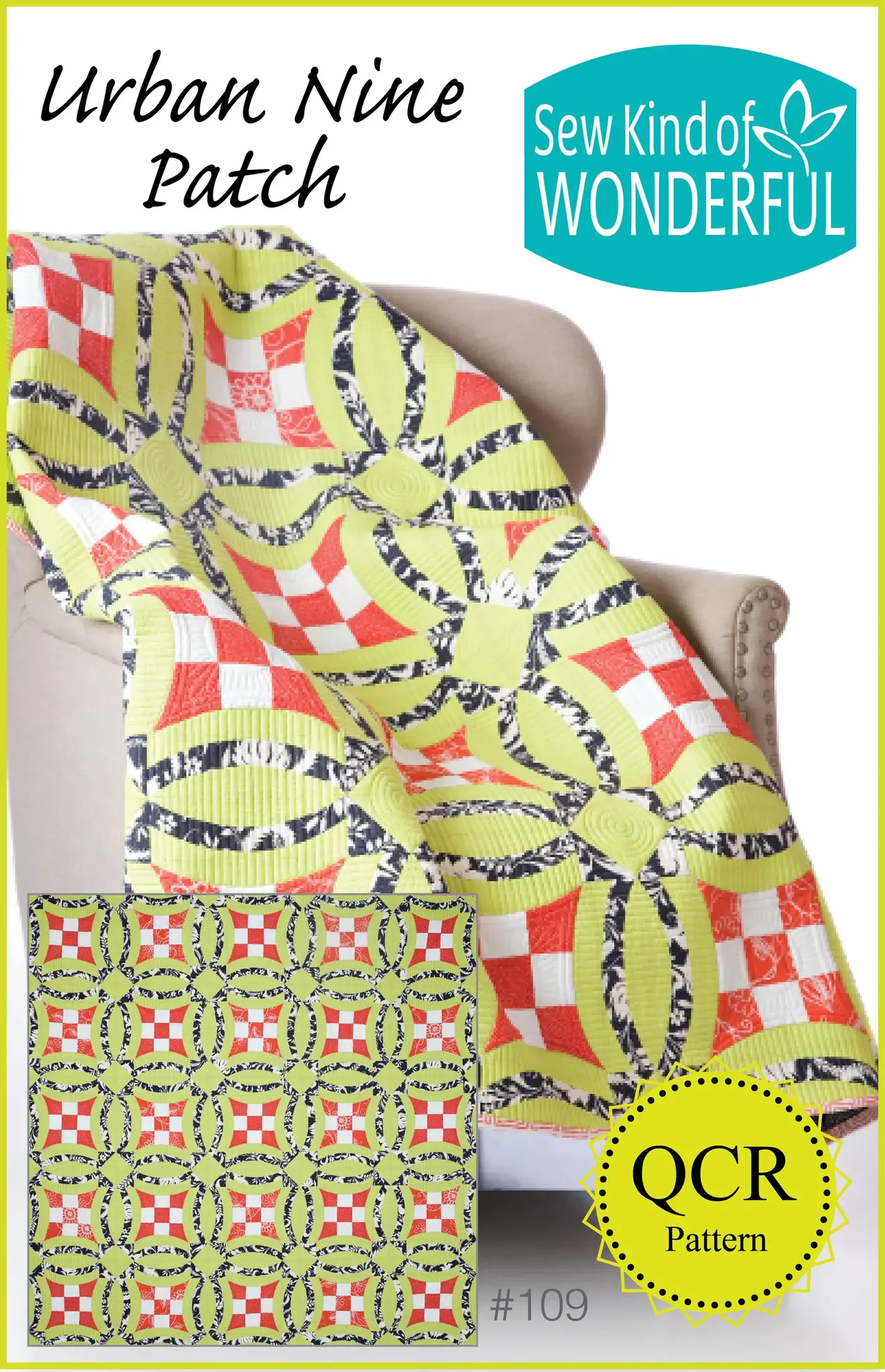 Sew Kind of Wonderful Urban Nine Patch Quilt Pattern - Stitch by Stitch