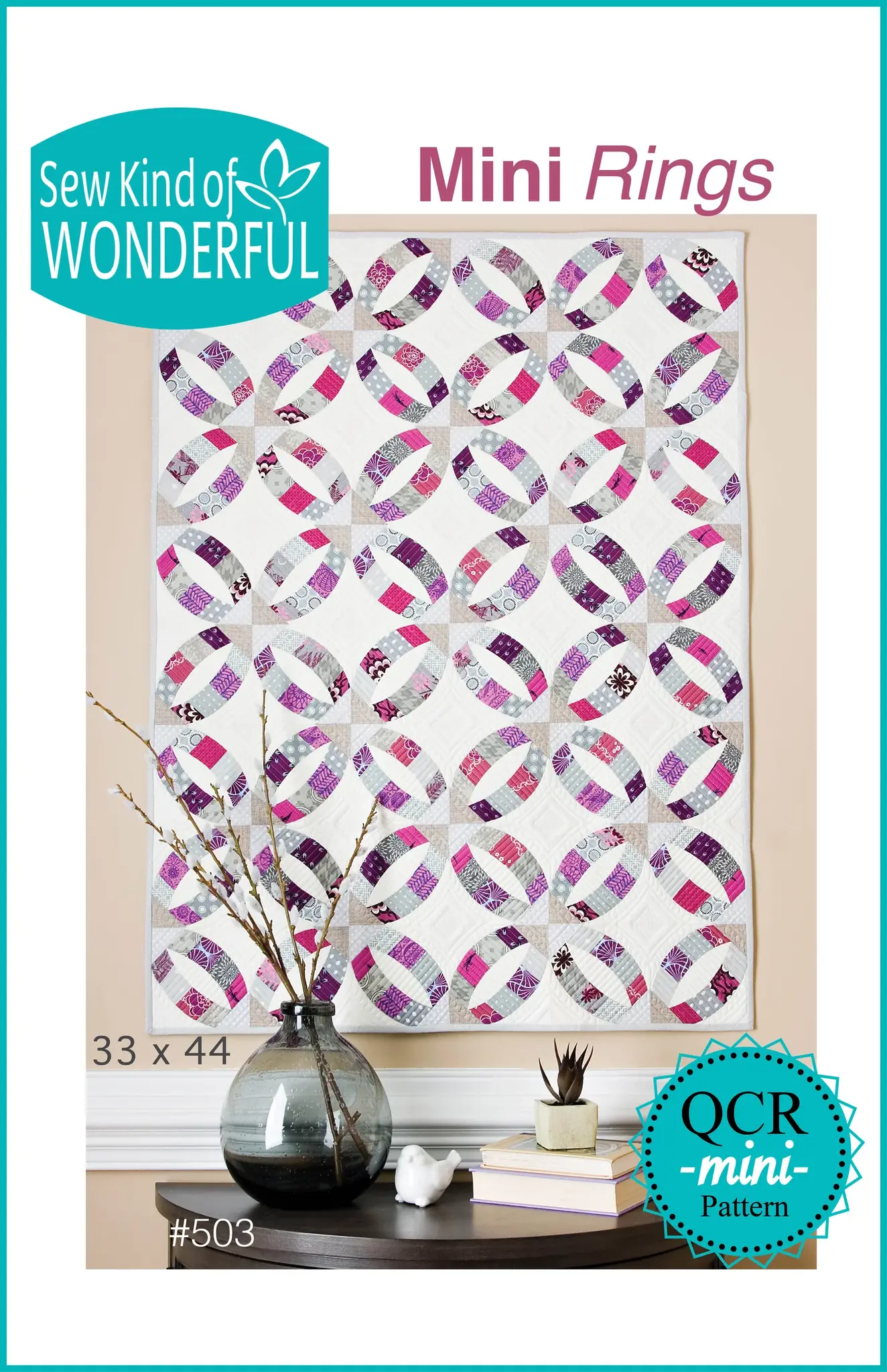 Sew Kind of Wonderful Mini Rings Quilt Pattern - Stitch by Stitch