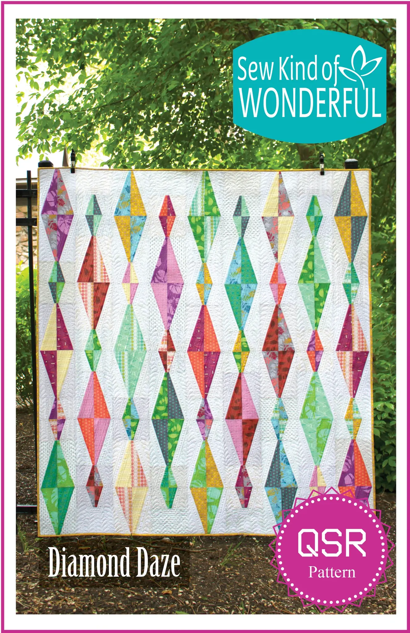 Sew Kind of Wonderful Diamond Daze Quilt Pattern - Stitch by Stitch
