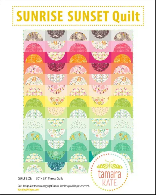 Sunrise Sunset Quilt Pattern - Stitch by Stitch