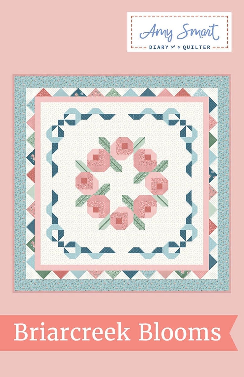 Amy Smart Briarcreek Blooms Pattern - Stitch by Stitch