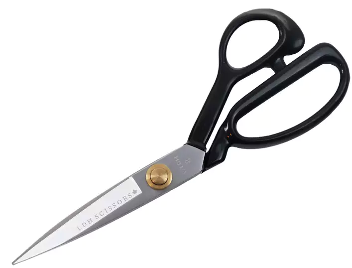 Traditional Fabric Shears with Rubber Handle - 10" - Stitch by Stitch