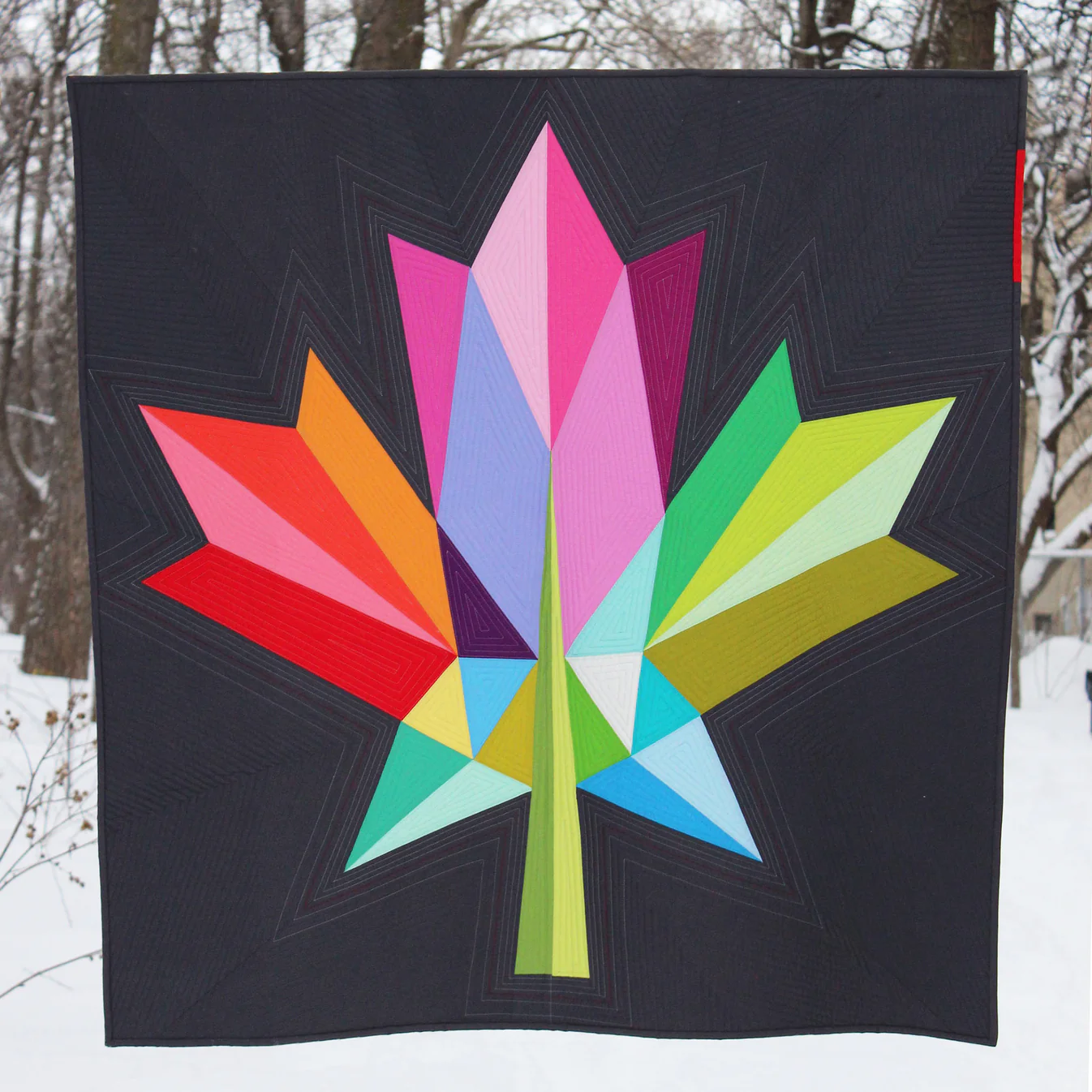 Wonder Garden No 12 - Oh Canada! Quilt Pattern - Stitch by Stitch