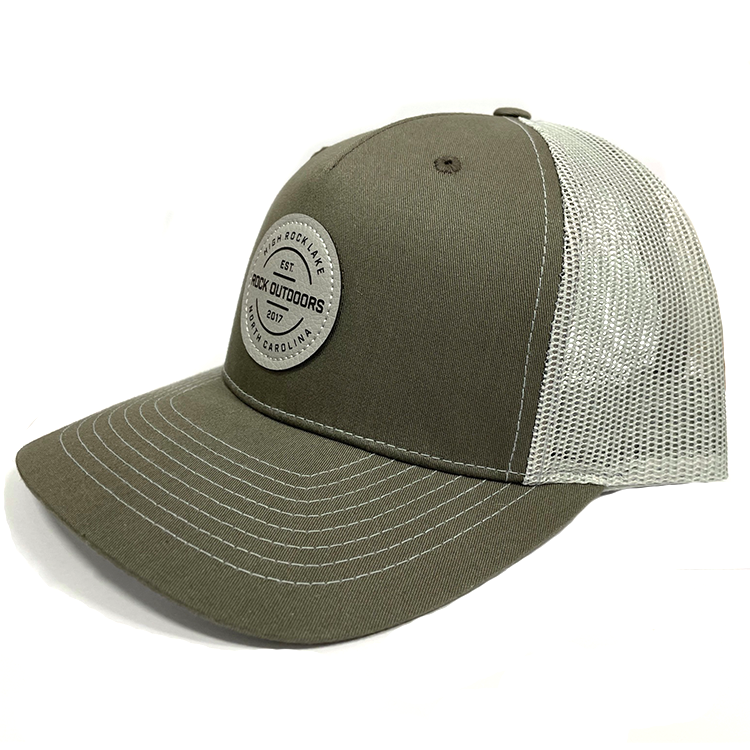 Rock Outdoors Steel Leather Patch HRL NC Hat - Rock Outdoors
