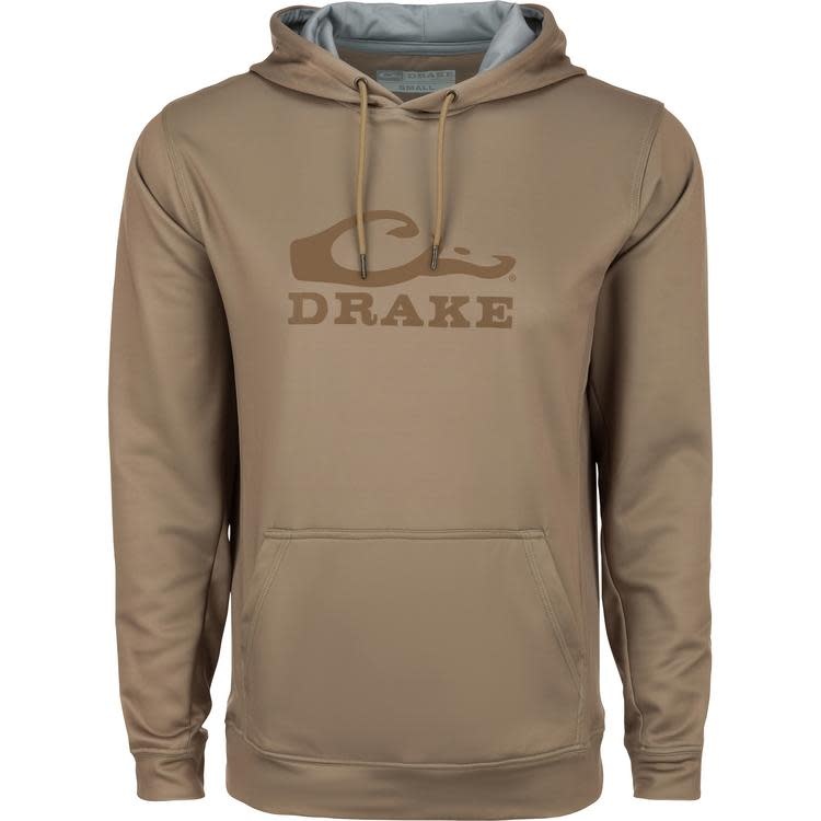 Drake Stacked Logo Hoodie - Rock Outdoors