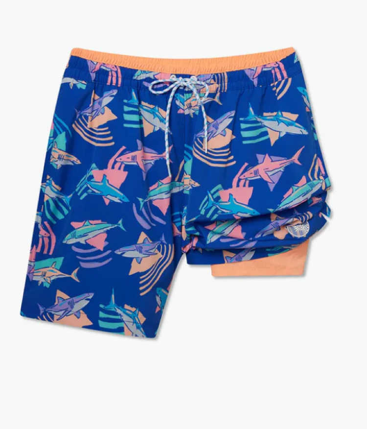 Chubbies The Daddy Sharks 7" (Classic Swim Trunk) - Rock Outdoors