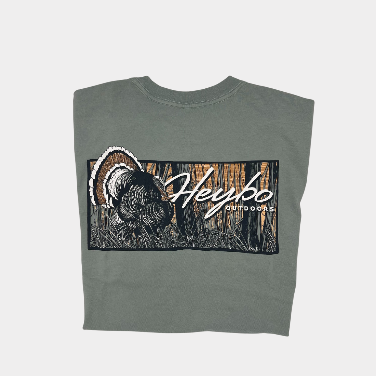 Heybo Turkey Strutting SS Tee - Rock Outdoors