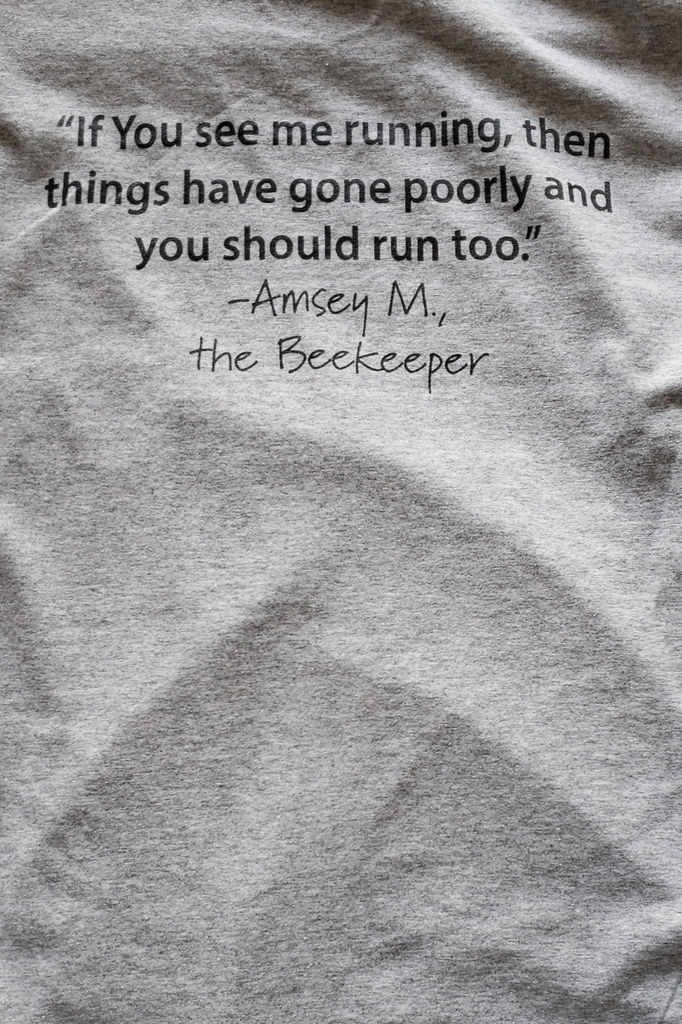 Misc If you see me running T-Shirt - To Bee or Not To Bee