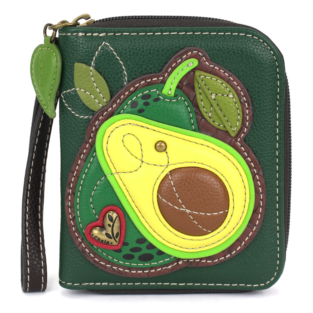 Zip Around Wallet - Avocado - The Handbag Store