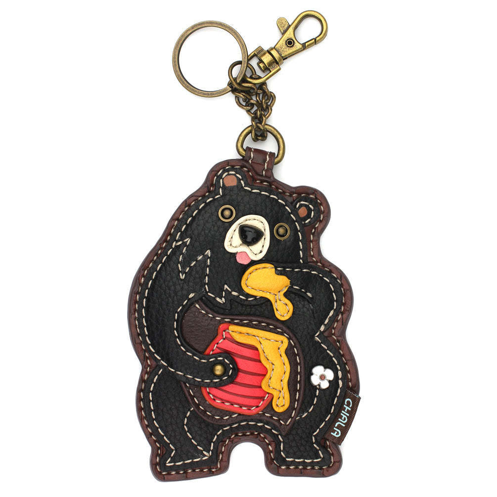 Key Fob - Black Bear - The Handbag Store