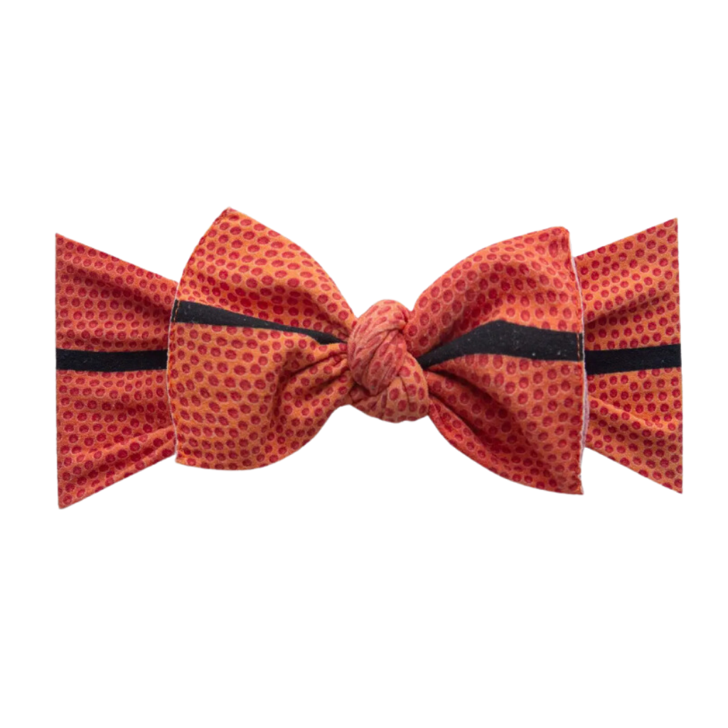 Printed Knot Slam Dunk - Bows & Babes