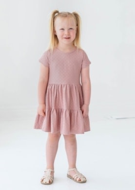 Mabel & Honey Mabel & Honey- Pink Josie Dress - Freckles Children’s ...