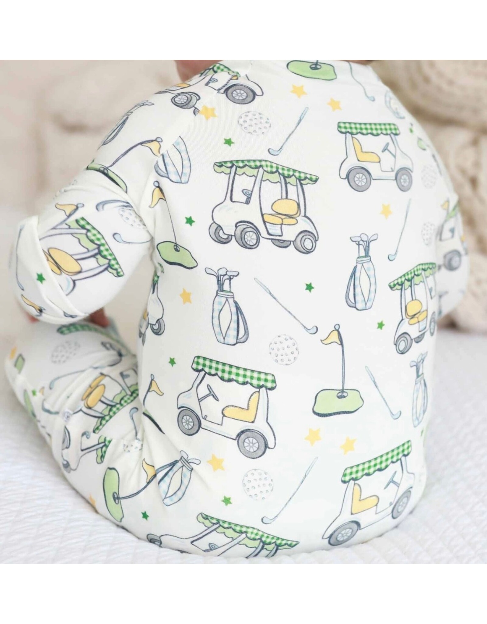 Caden Lane- Country Club Cuties Convertible Zip Romper - Freckles ...