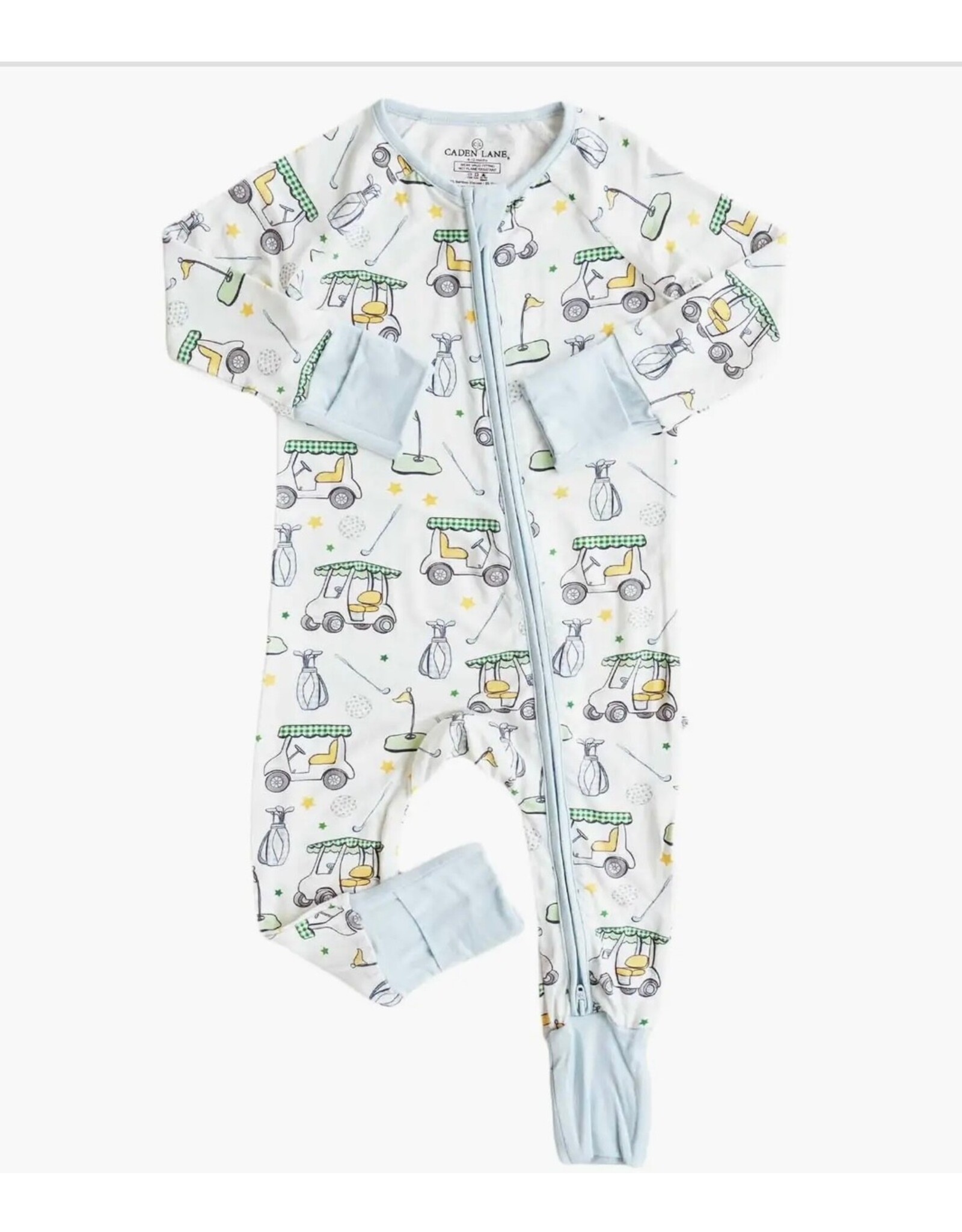 Caden Lane- Country Club Cuties Convertible Zip Romper - Freckles ...