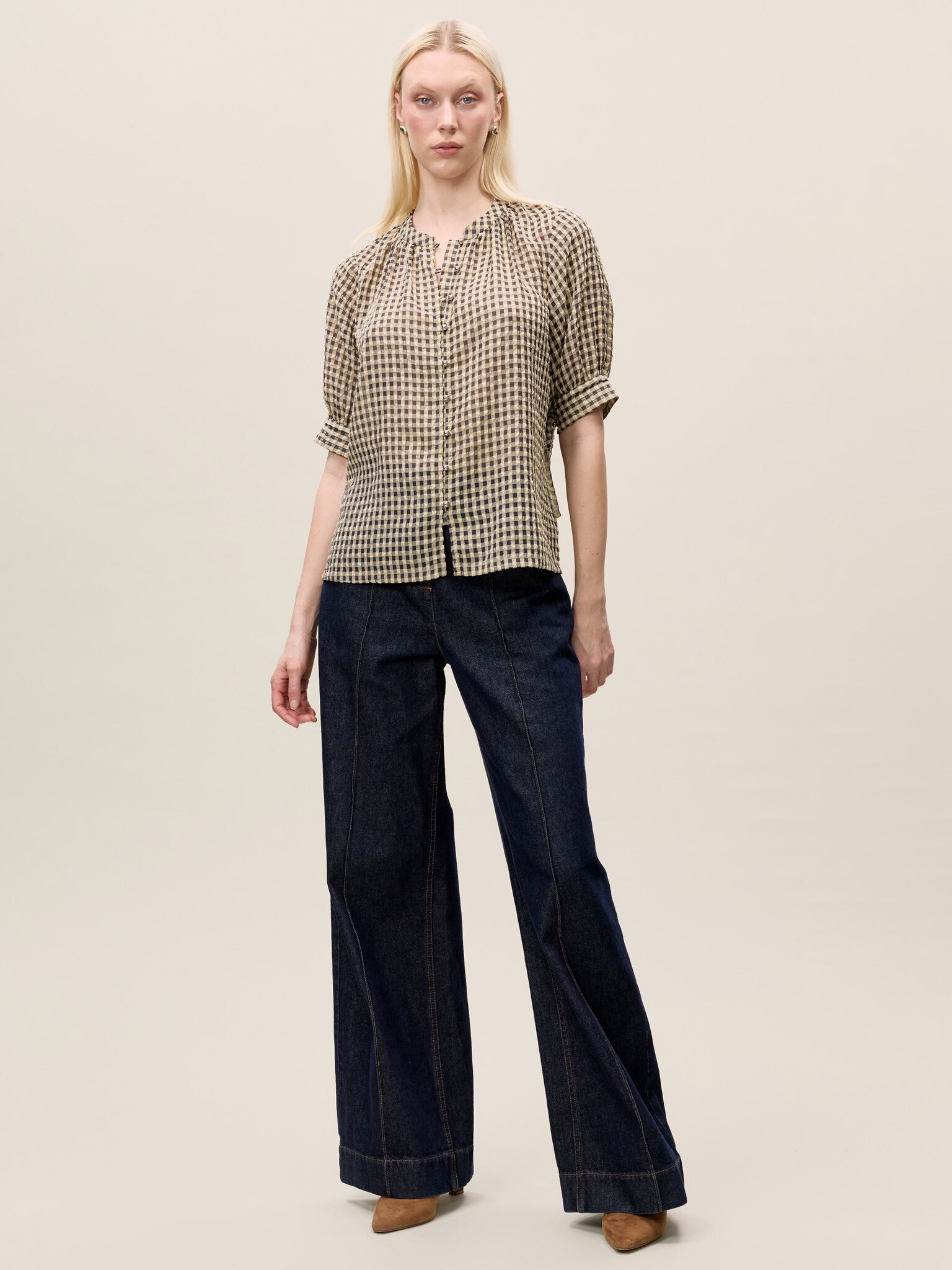 Aster Buttondown Blouse - Over the Top