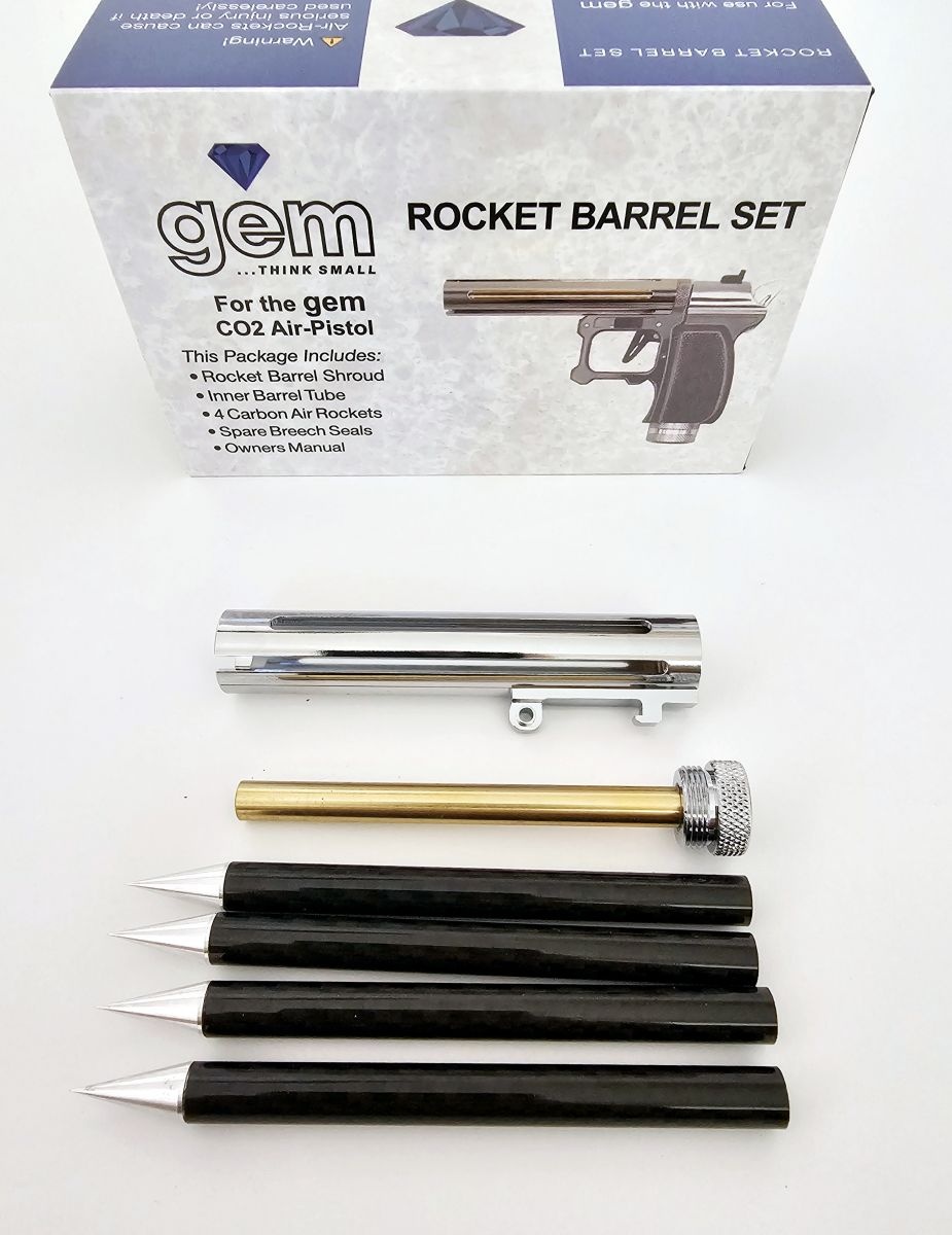 Rocket Barrel Set for Gem CO2 Pistol - Airgun Source Canada