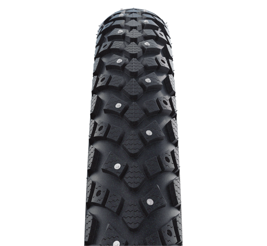 SCHWALBE Winter - Pneu de vélo hybride avec crampons (Hiver) - Mathieu ...