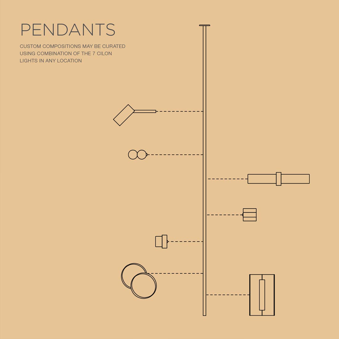 Typography Cilon Lighting system - Prevalent Projects