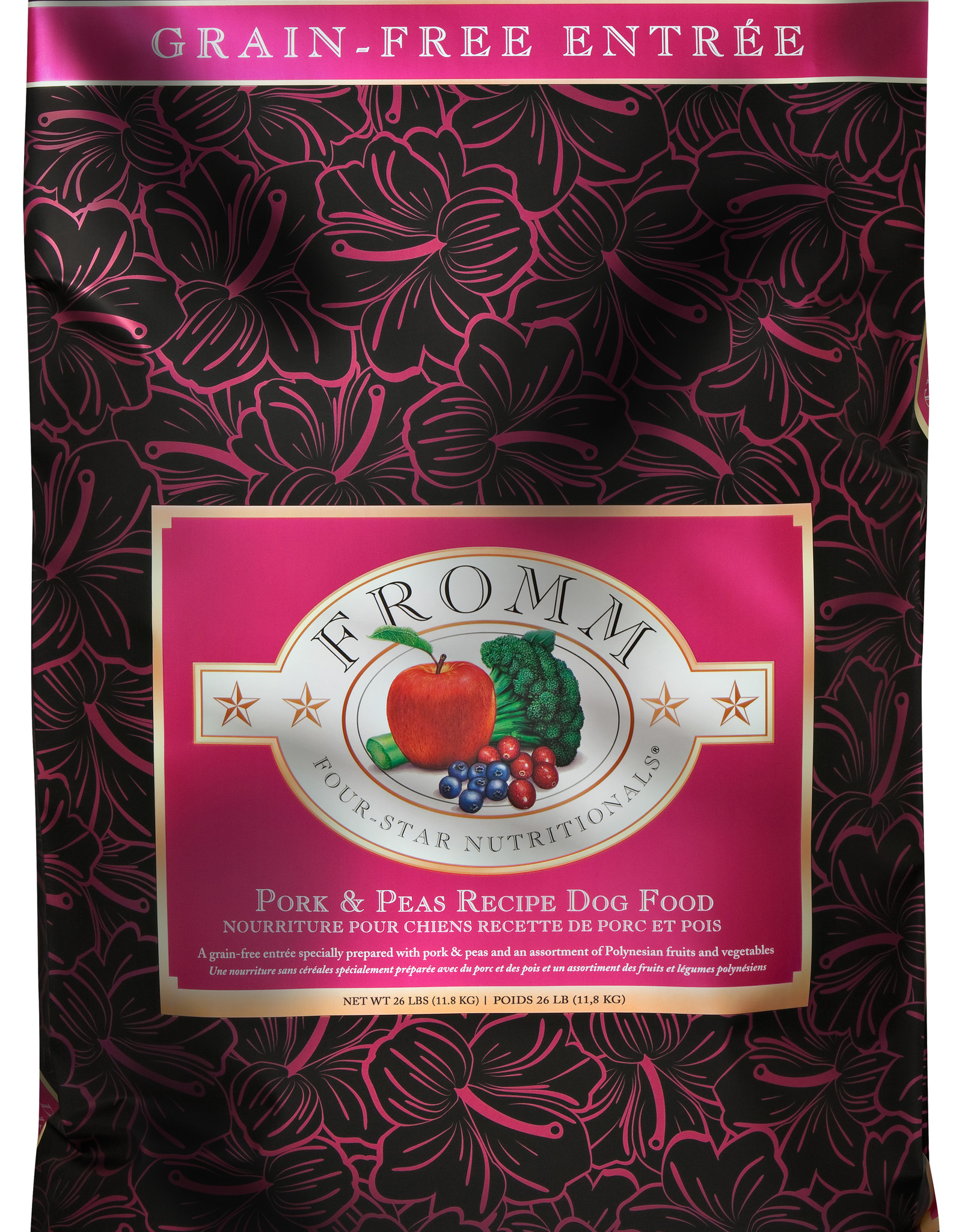 Fromm Four Star GF Dog Pork & Peas - Pawtopia: Your Pet's Nutritionist