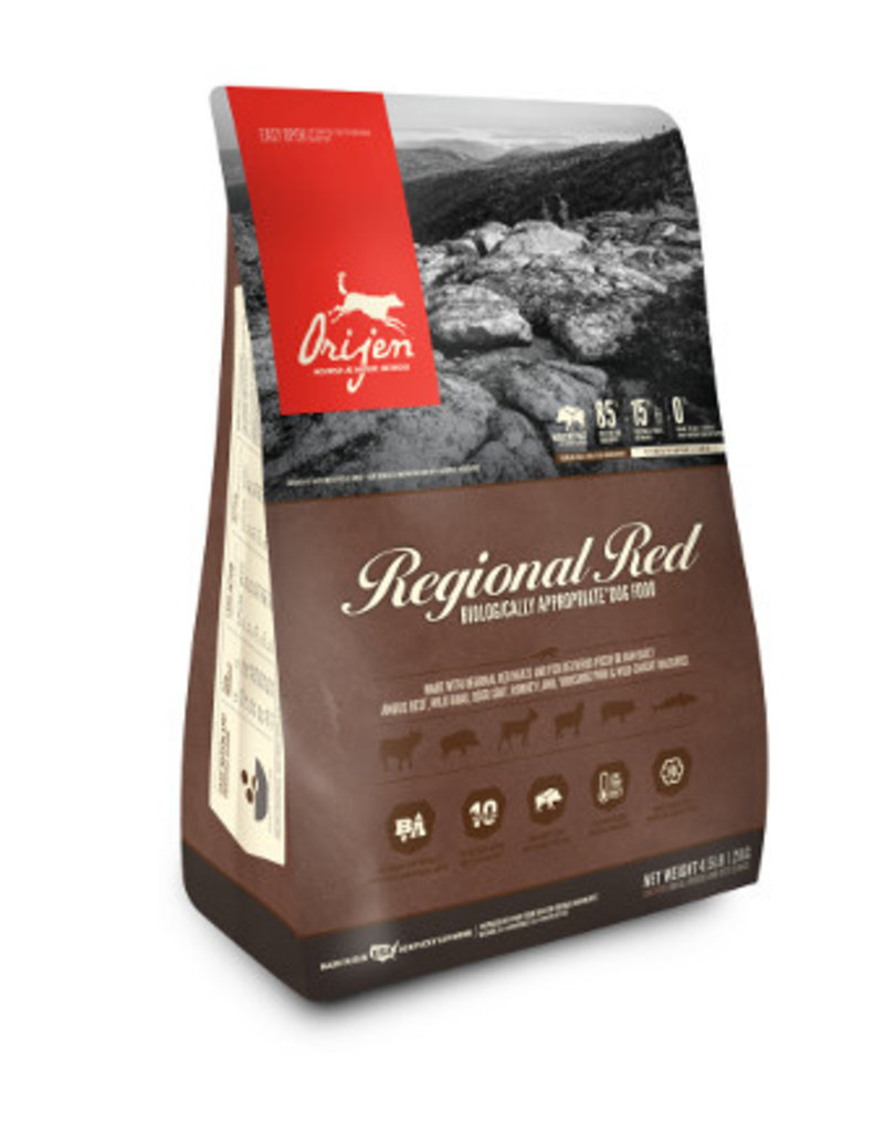 Orijen Dog Food Regional Red - Pawtopia: Your Pet's Nutritionist