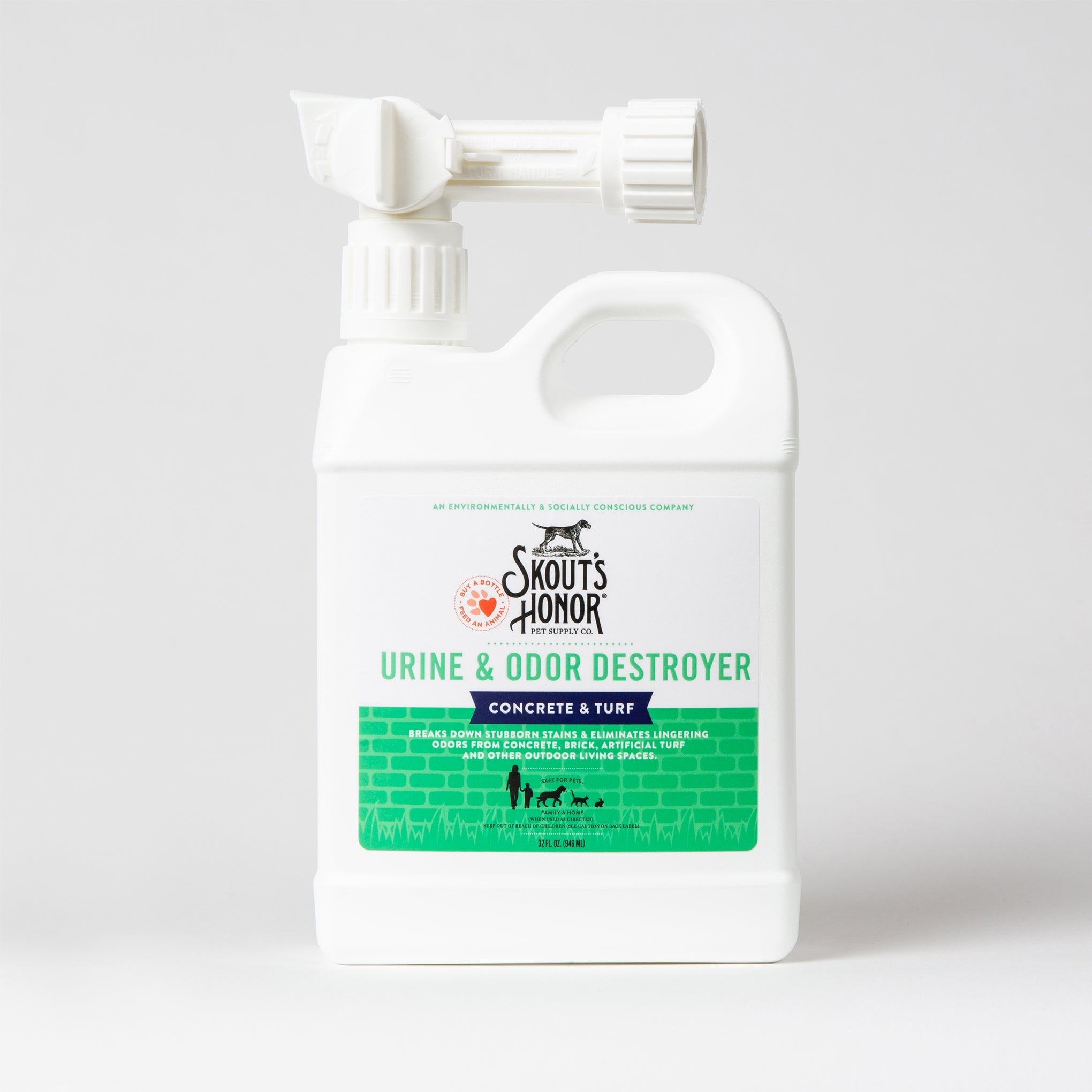 Skout’s Honor Urine & Odor Dest. Concrete/Turf 32 oz | Pawtopia ...