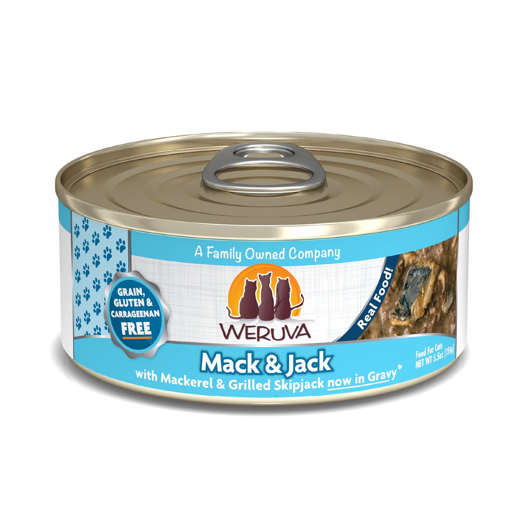 Weruva Canned Cat Food Mack & Jack 5.5 oz | Pawtopia - Pawtopia: Your ...