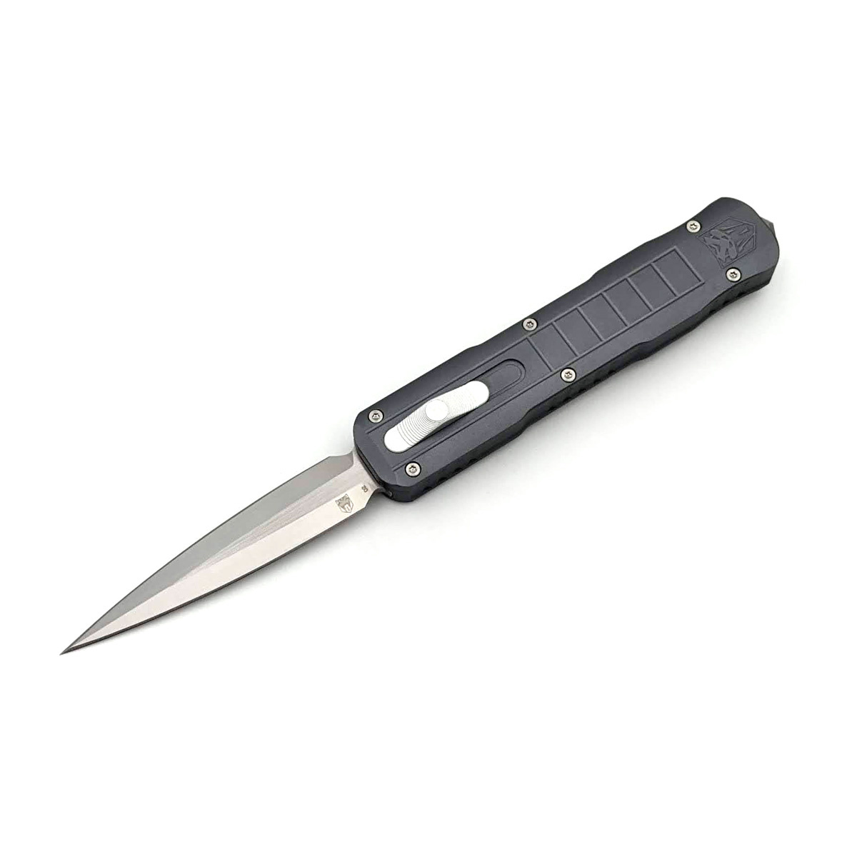 Cobratec Raptor OTF Knife - Gray D2 Dagger Blade - The Gun Shoppe of ...