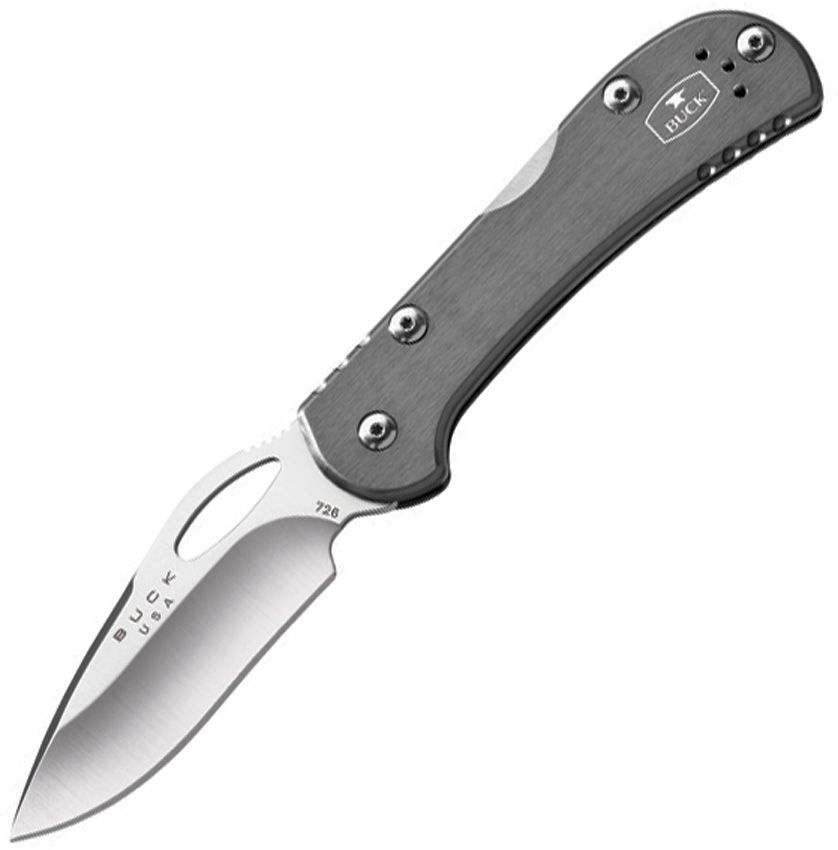 Buck Mini SpitFire Lockback Gray | New Knives - Gun Shoppe of Sarasota ...