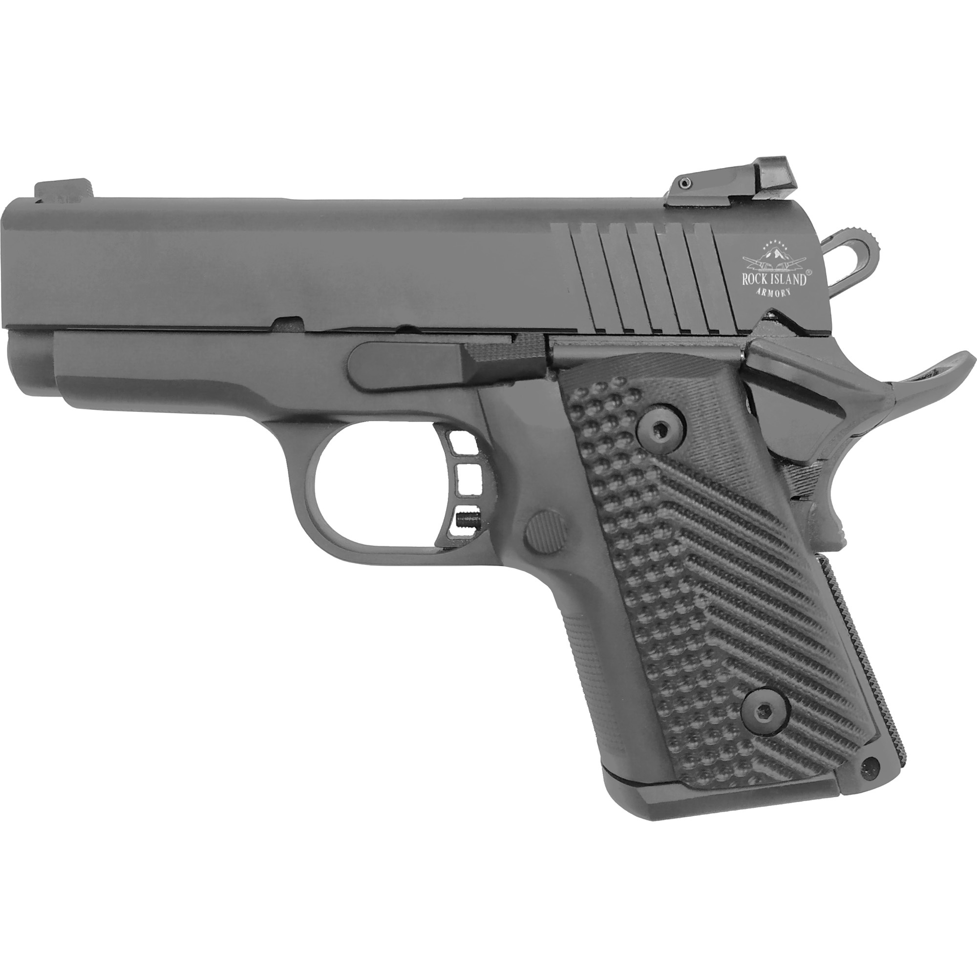 Rock Island Armory Baby Rock BBR Compact 45 ACP: Enhanced Precision ...