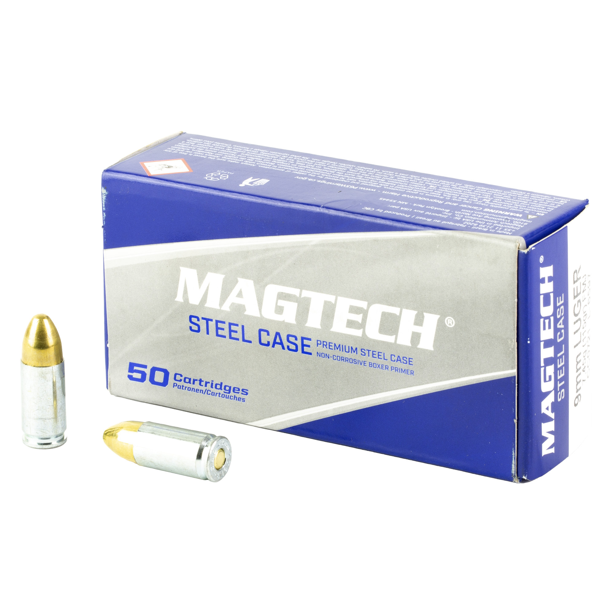 Magtech Steel Case 9mm | Ammo - Gun Shoppe of Sarasota - The Gun Shoppe ...