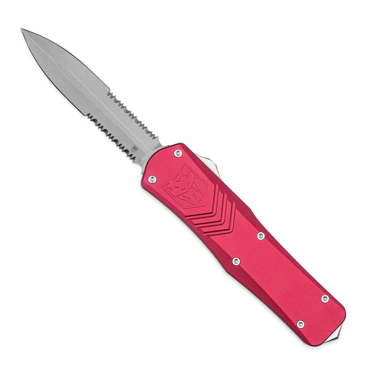 CobraTec FS-X Gen II Red Knife, 3.5" D2 Steel Blade, Dual Action OTF ...