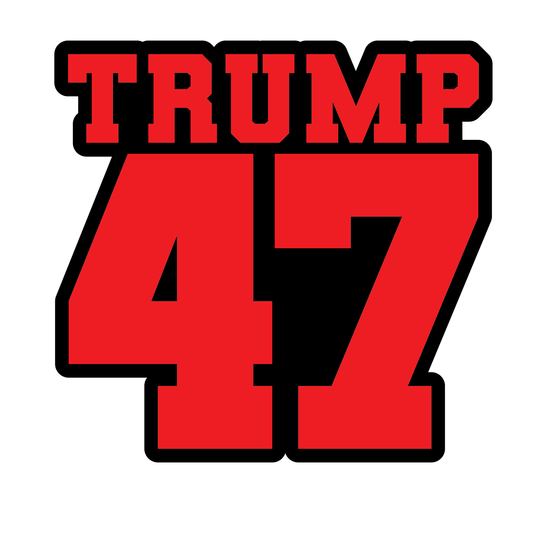 "Team Trump 47" Vinyl Sticker – Custom Colors & Sizes - The Gun Shoppe ...