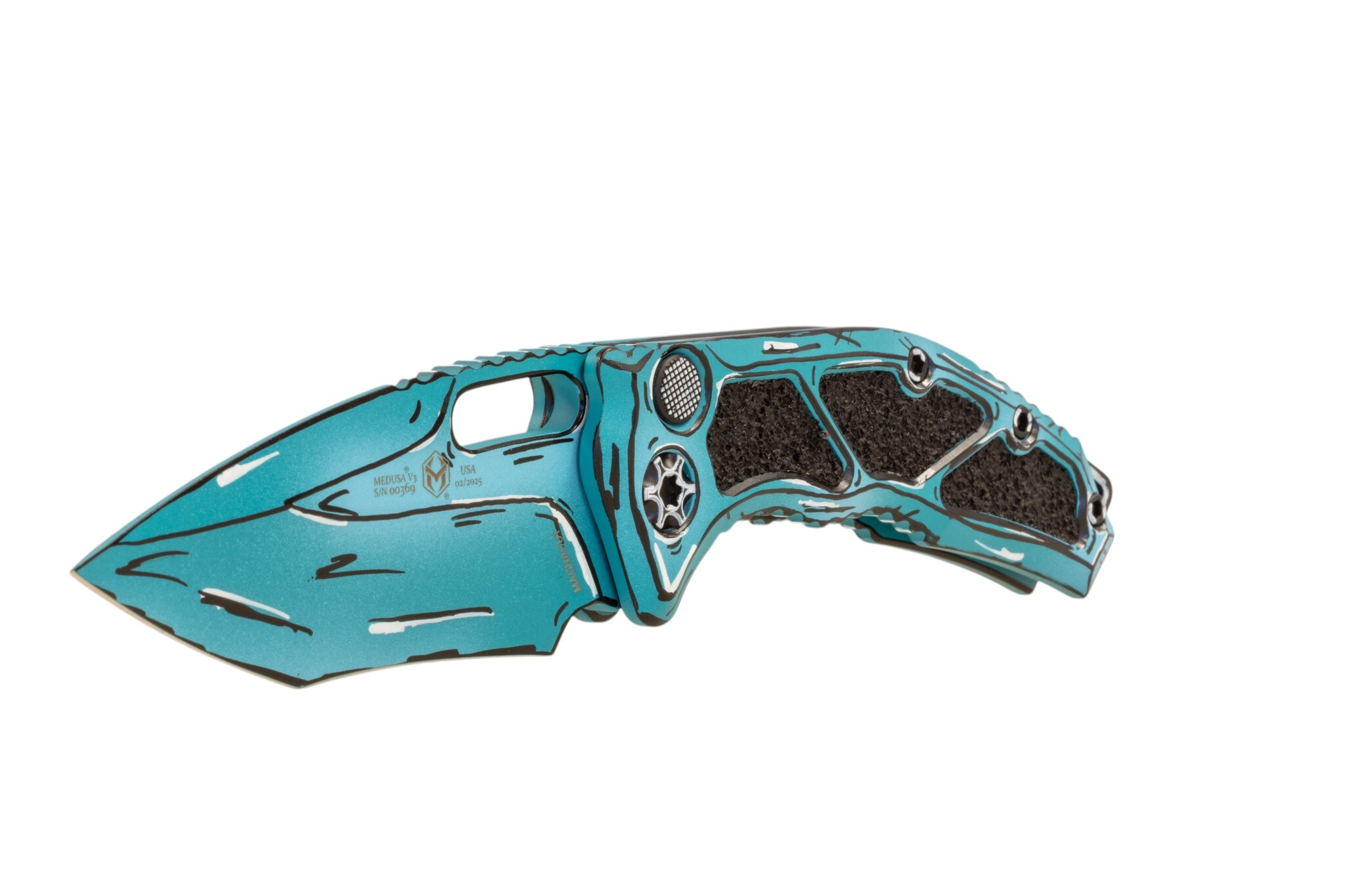 Medusa Recurve Auto Cel Shade Turquoise - The Gun Shoppe of Sarasota
