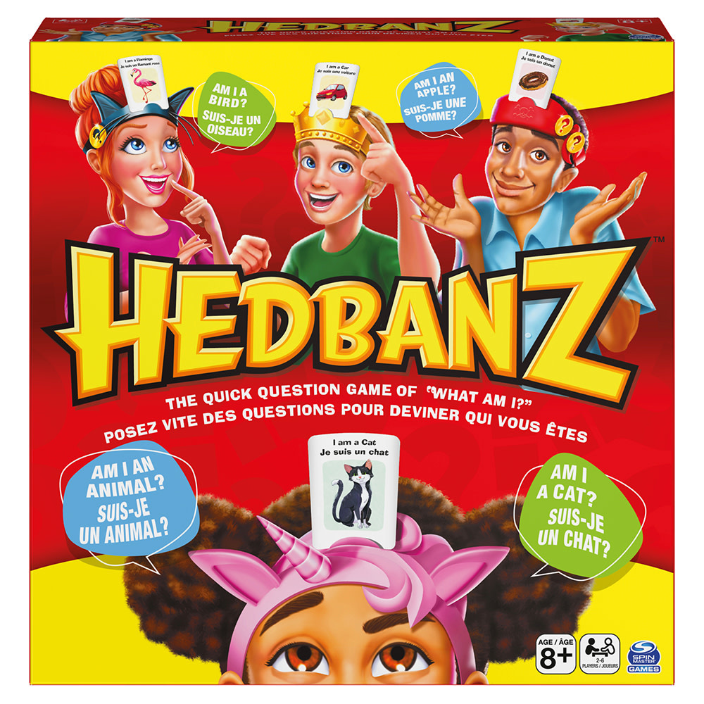 Hedbanz Famille (Multilingue) - Jeuxjubes