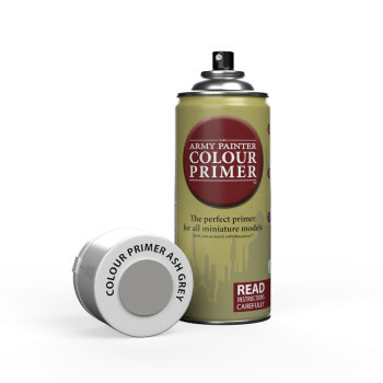 Army Painter (AP) Colour Primer (Spray can) - Ash Grey - Jeuxjubes