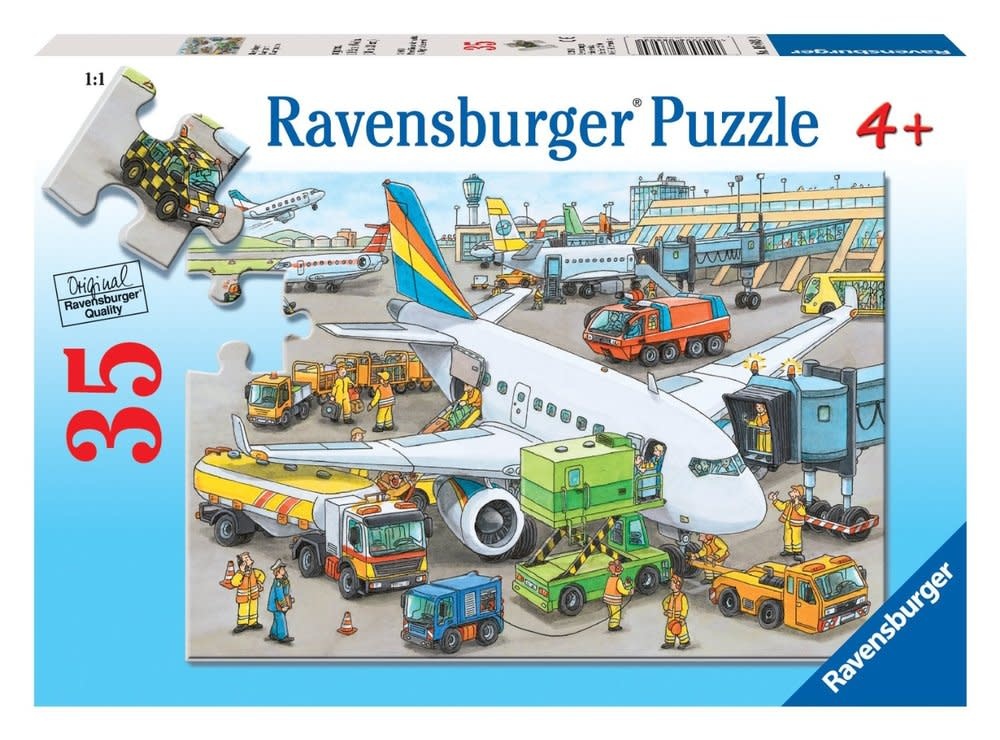 Ravensburger L'aéroport - 35 pièces - Jeuxjubes