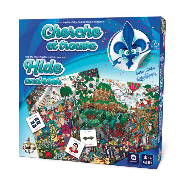 Cherche et trouve Québec (Multilingue) - Jeuxjubes
