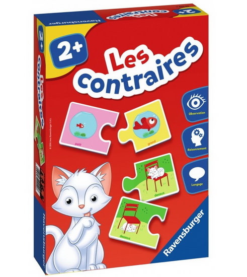 Les contraires (Francais) - Jeuxjubes