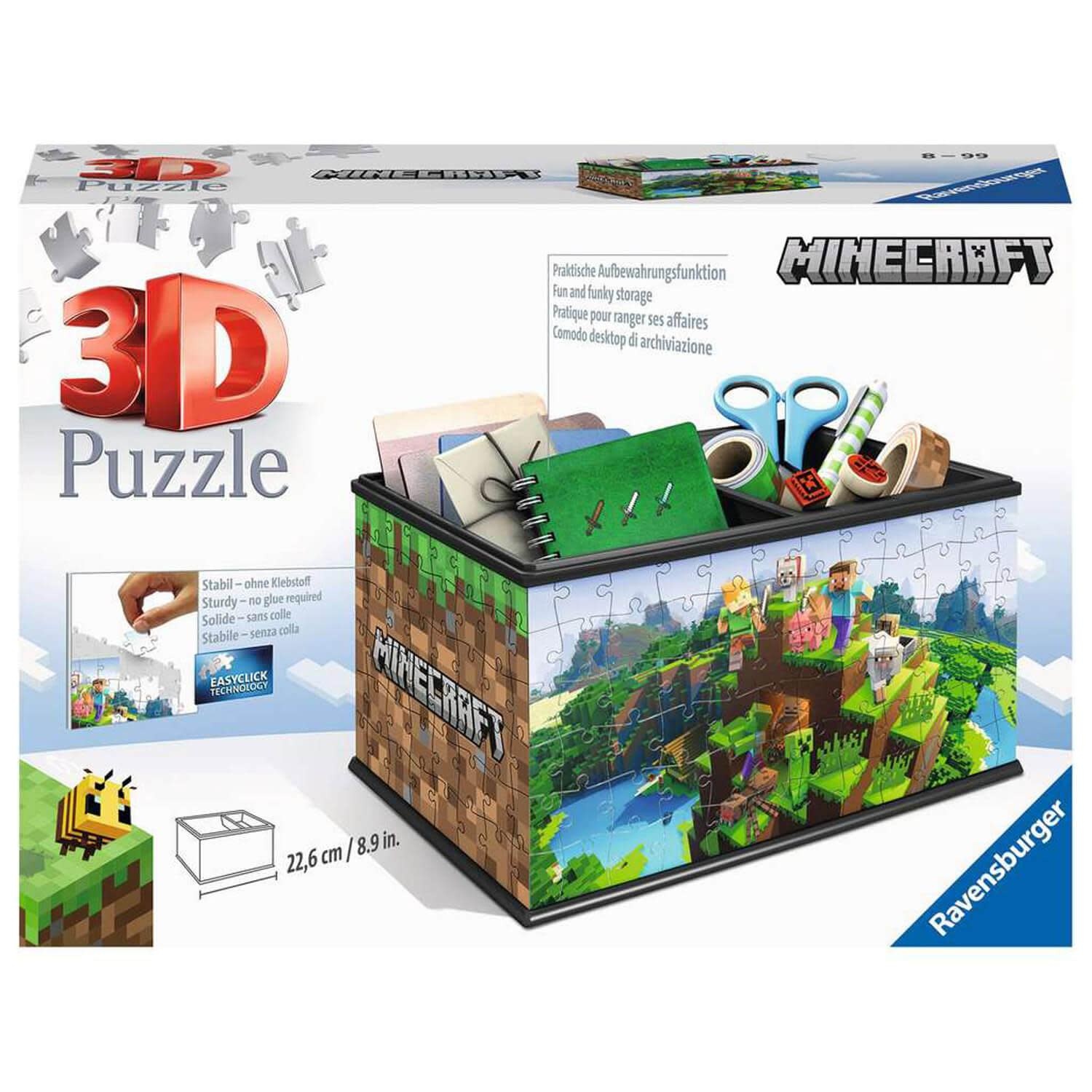 Minecraft Storage Box - 216 pièces 3D - Jeuxjubes