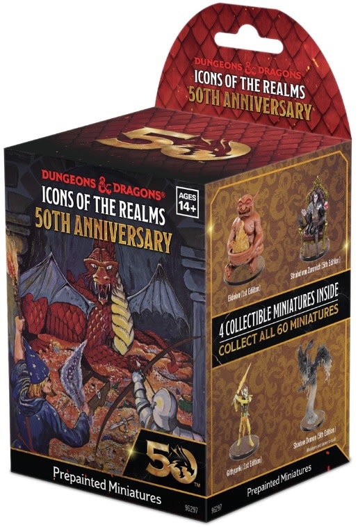 D&D - Icons of the Realms - 50th Anniversary - Booster Pack* - Jeuxjubes