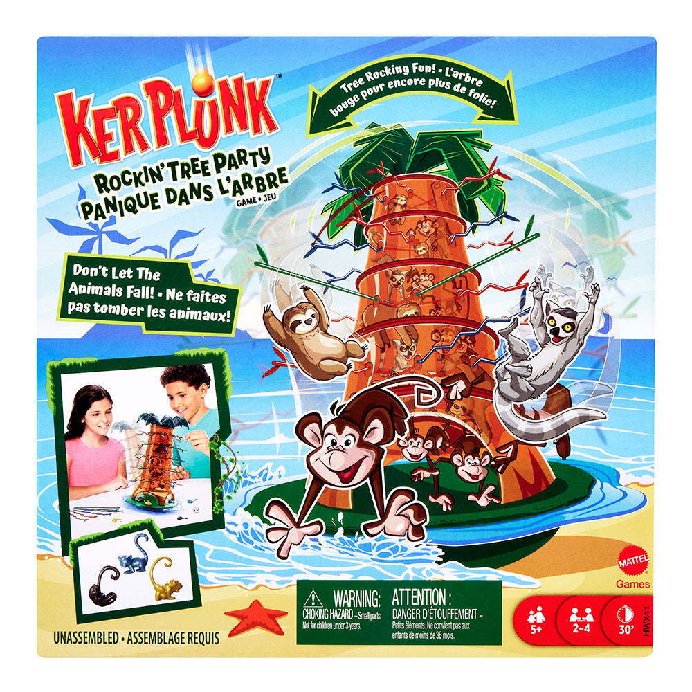 Kerplunk - Panique dans l'arbre (Multilingual) - Jeuxjubes