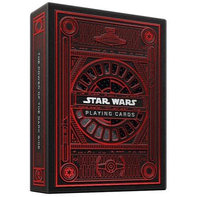 Cartes à jouer - Theory 11 - Star Wars - Dark Side - Red - Jeuxjubes