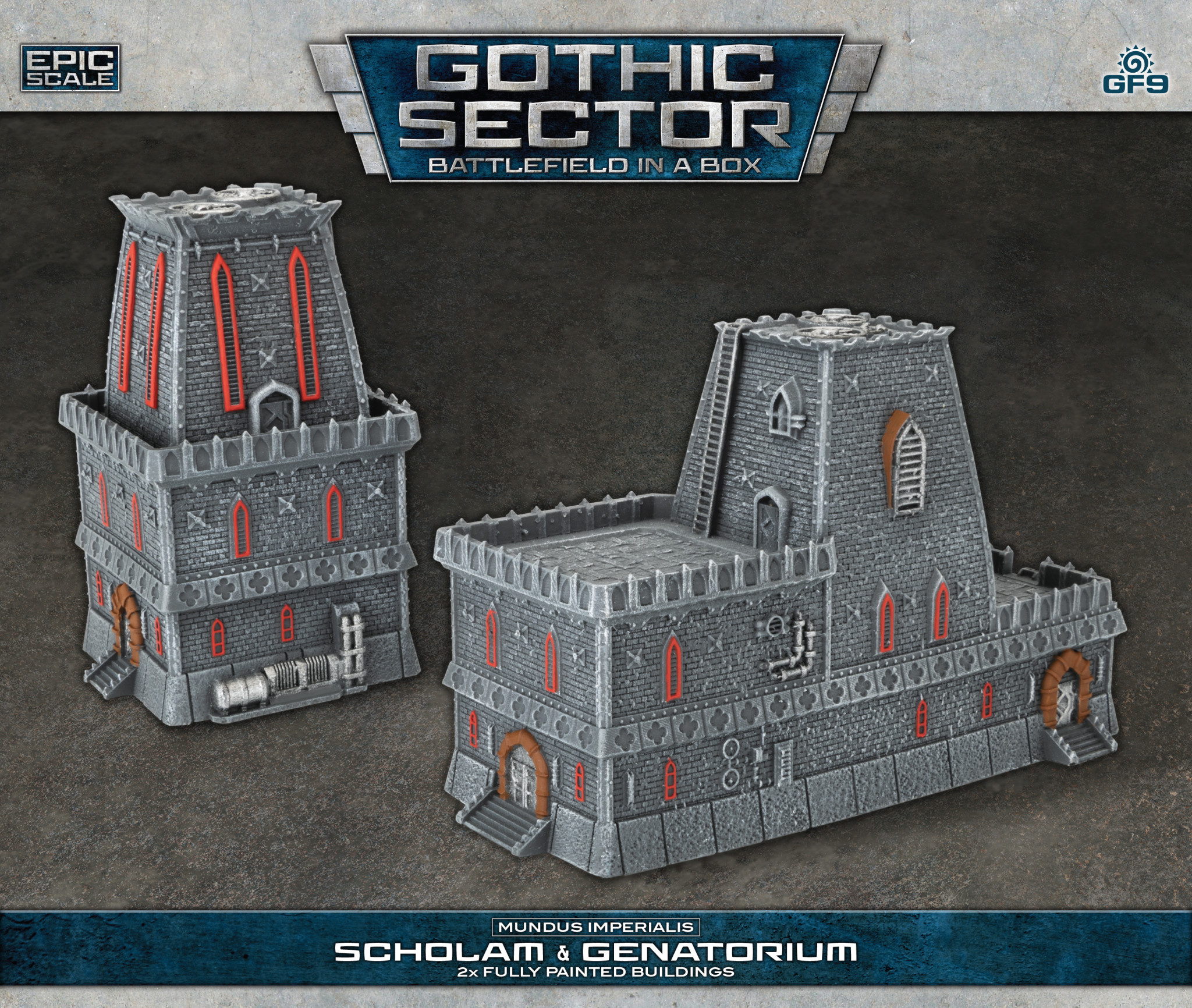 Galeforce Nine Battlefield in a Box - Gothic Sector - Mundus Imperialis - Scholam & Genatorium ...