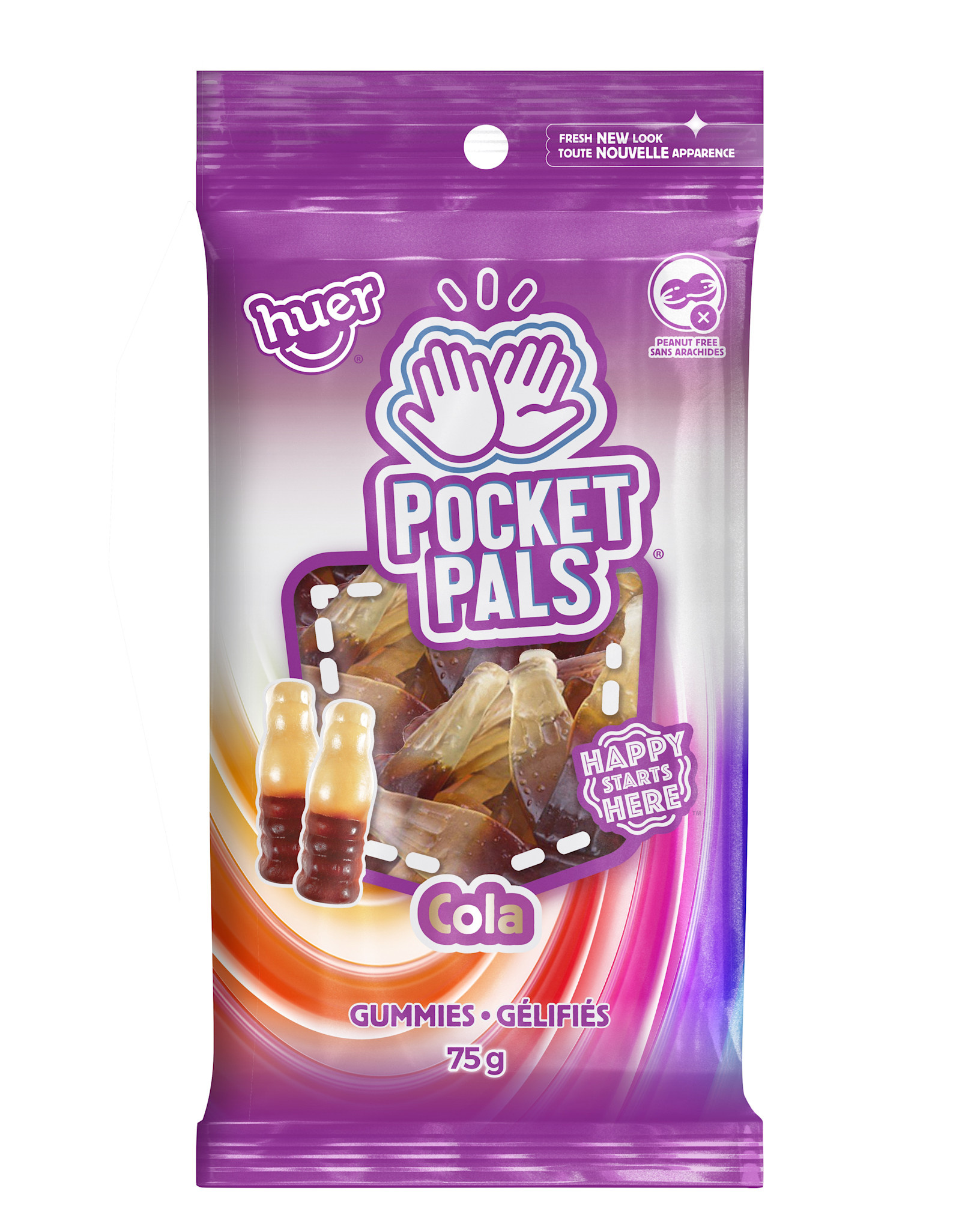 Pocket Pals - Bouteilles de cola gélifiées - 75g - Jeuxjubes