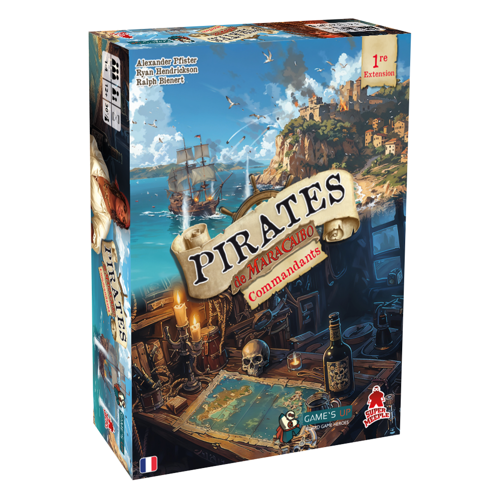 Pirates de Maracaibo - Commandants (Français) [PRÉCOMMANDE] - Jeuxjubes