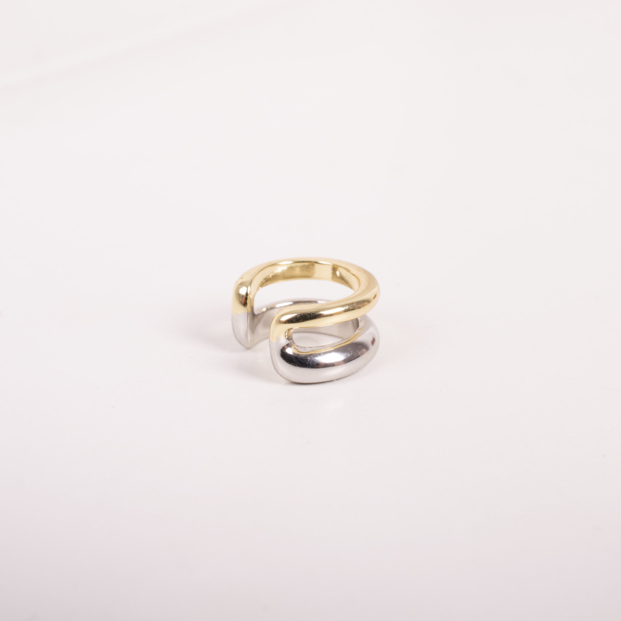 04378 EAR CUFF DOBLE DORADO Y PLATEADO - ROSAGITANA 04378 EAR CUFF DOBLE DORADO Y PLATEADO - ROSAGITANA